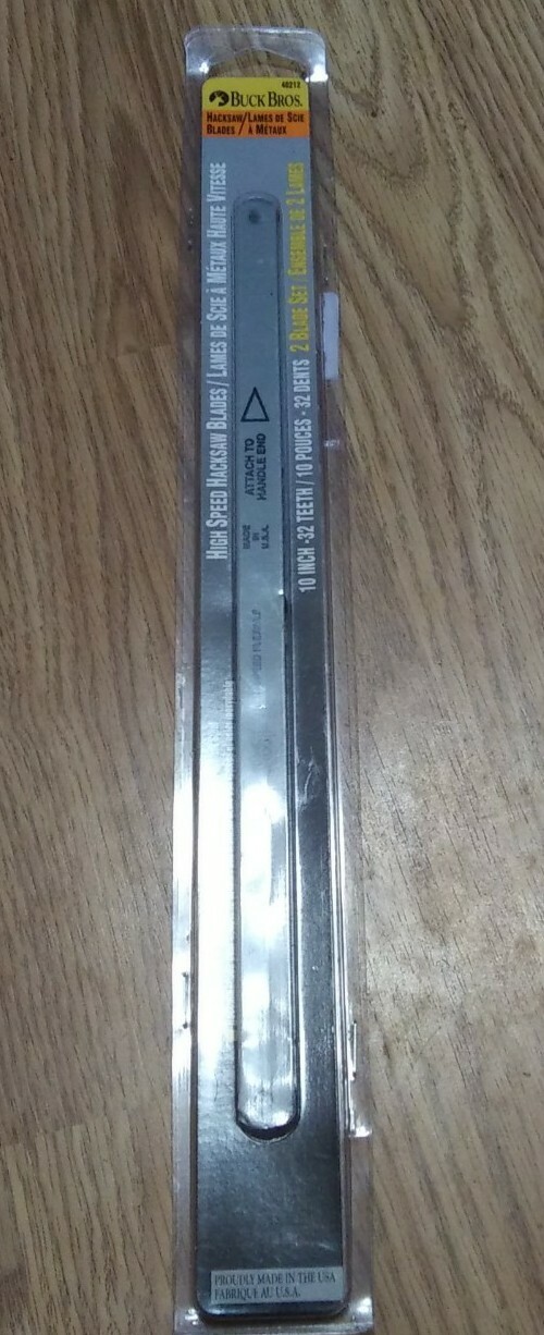 Buck Bros. Hacksaw Blades 40213 High Speed Flexible 12 Inch 18 Tooth 2 ...