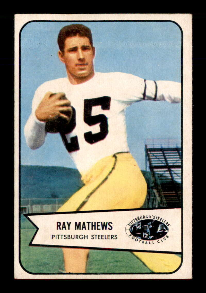 1954 Bowman #1 Ray Mathews ! VG X3012055 | eBay