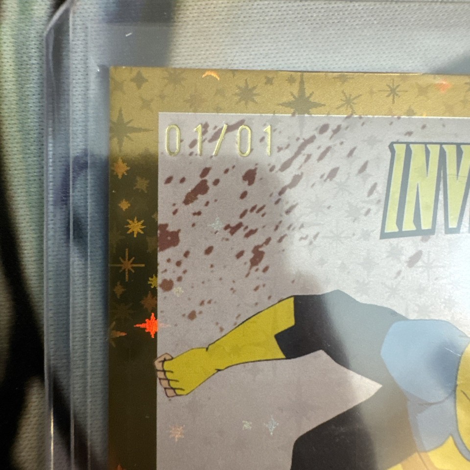 Keepsake Invincible Season 1 Character Laser Signagraph #’d 1/1 Only 1 ...