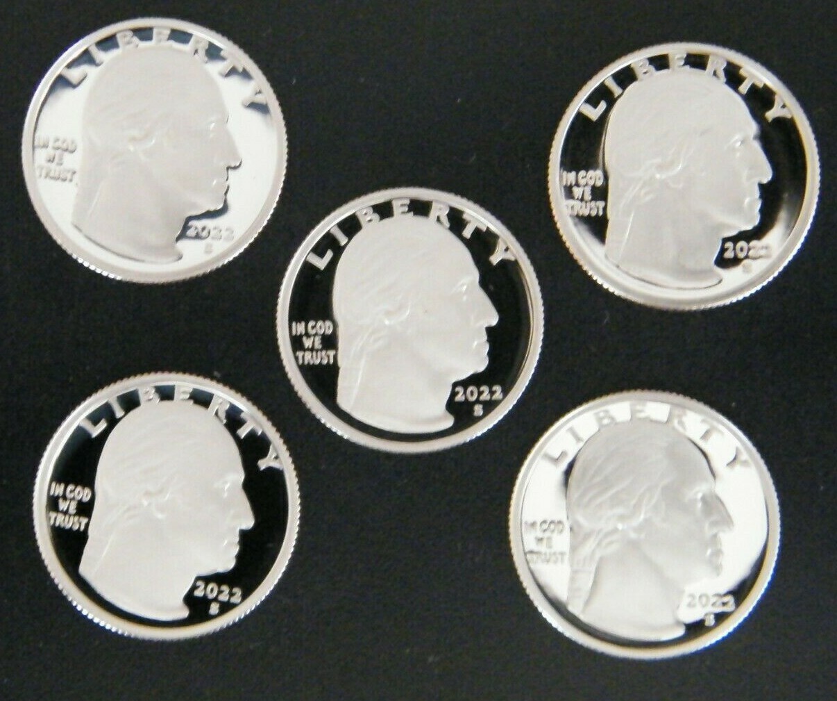 2023 S Proof Clad Quarters. American Women Series No box or COA Ready ...