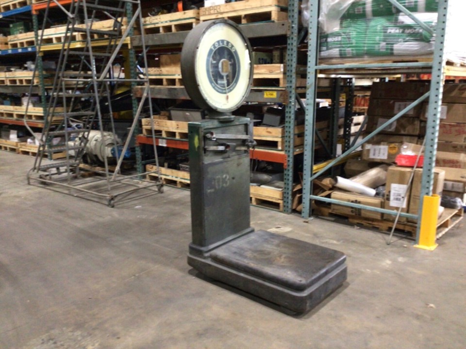 Toledo Honest Weight Model 2181 Platform Scale 0-125 LBS #550DK | eBay