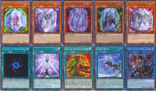 Yugioh Clear World Deck - Vicious Knight Cube New World Wall | eBay