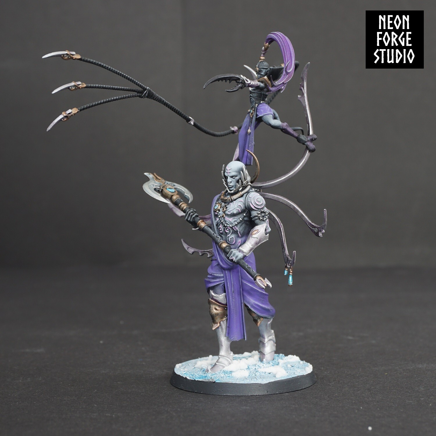 WH40K AoS Slaanesh Chaos Daemons Army Keeper of Secrets Fiends ...