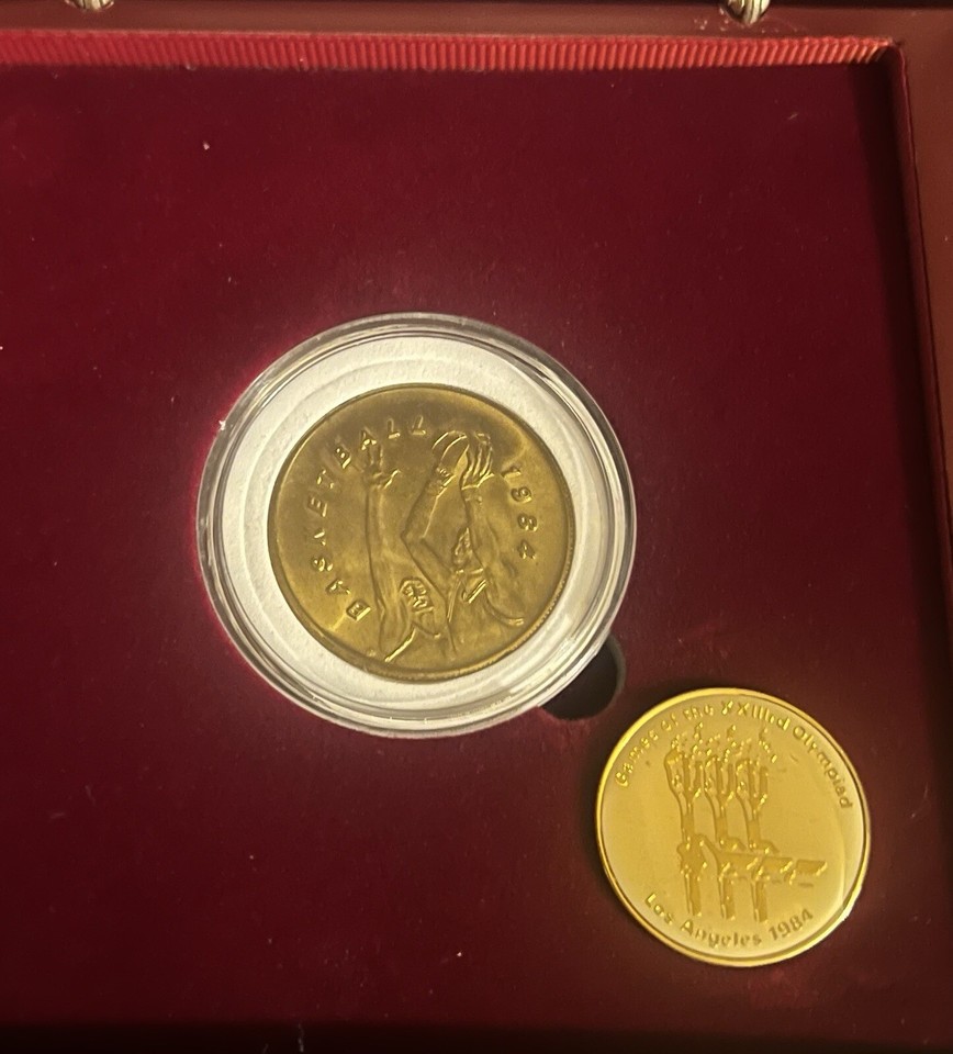 Sam Perkins 1984 L. A. Olympics Basketball Mav’s Lakers W/ Beautiful ...