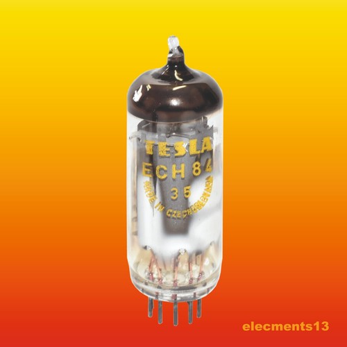 ECH84 TESLA LOW VOLTAGE TRIODE-HEPTODE VACUUM TUBE USED = 6JX8 | eBay