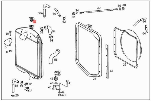 NEW MERCEDES RADIATOR CAP 0005012915 ORIGINAL | eBay