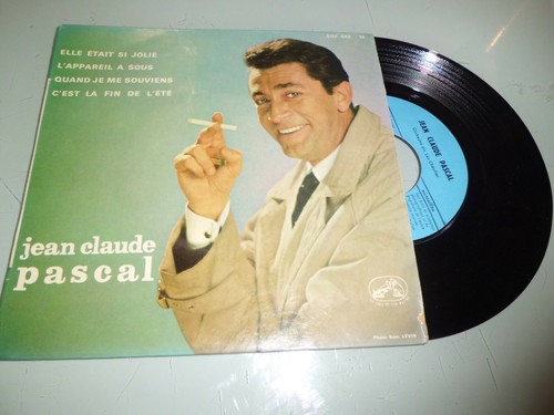 JEAN CLAUDE PASCAL 45 Tours EP 7" VINYLE / LVDSM EGF 643, -1963 (BT4 ...