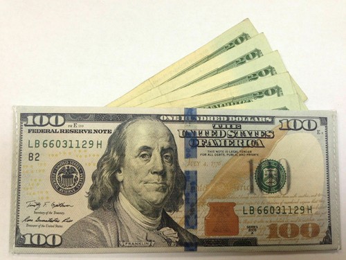 $100 C-Note Wallet - 100 Dollar Bill Wallet - Manifest Money In Your ...