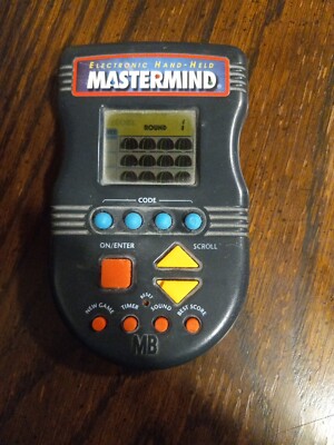 Mastermind Retro Hand Held Game 1997 Hasbro | eBay