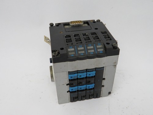 Festo CPV10-VI-10P-10-4A-MP-N-Y-MJ11+URB Pneumatic Solenoid Valve ...