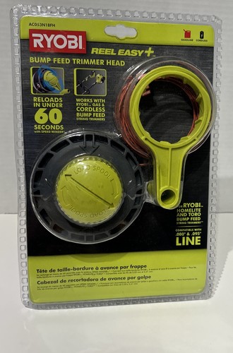 Ryobi Reel Easy+ Trimmer Head Bump Feed String Head With Speed Winder ...