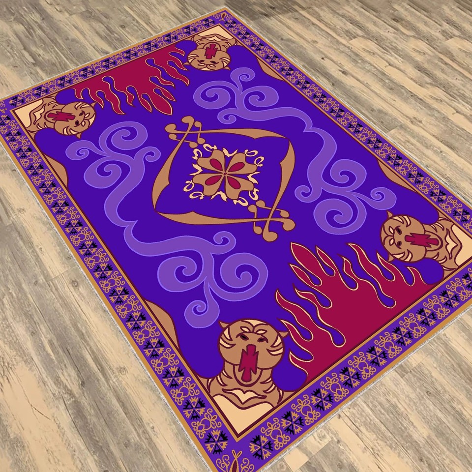 Aladdin Magic Rug, Fantastic Rug, Living Room Rug, Room Rug, Ethnic Rug ...
