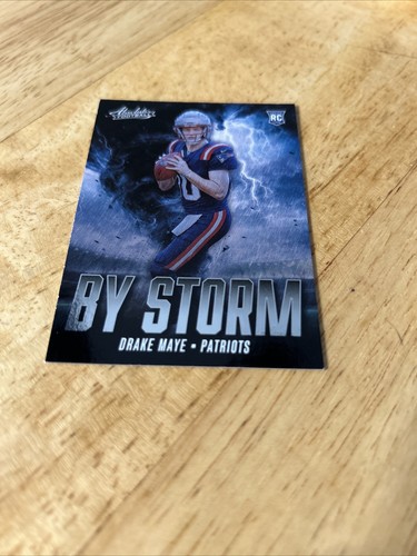Drake Maye 2024 Panini Absolute By Storm Rookie #BS-DME New England ...