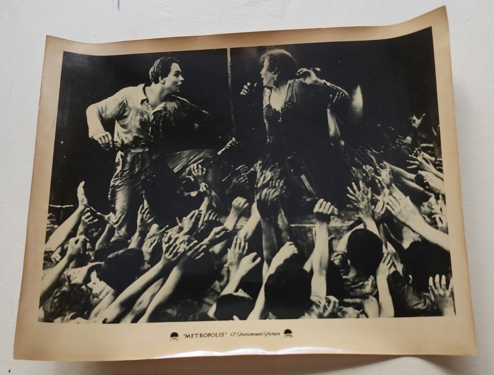 Classic Movie Metropolis Original Photo Era 1927 Lot of 5 German Film ...