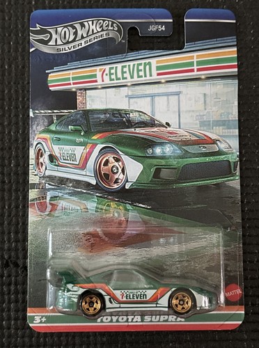 Hot Wheels Silver Series 711 Toyota Supra 7- Eleven Exclusive | eBay