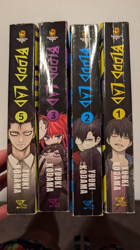Blood Lad Manga English Set Vol 1 2 3 5 - Very Good | eBay