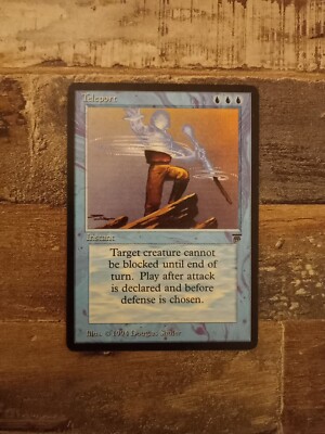 MTG Teleport Legends Rare Magic The Gathering Card - Near Mint / Light ...