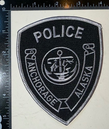 VINTAGE OBSOLETE Anchorage AK Alaska Police Patch | eBay