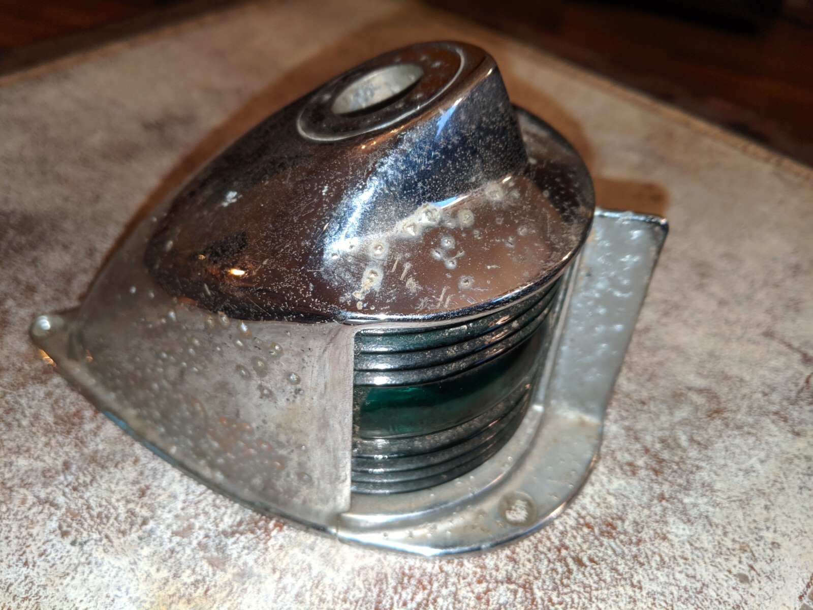 Vtg BOAT BOW Navigation LIGHT w/ RED AND GREEN LENS ATWOOD ABW 8020-2 ...