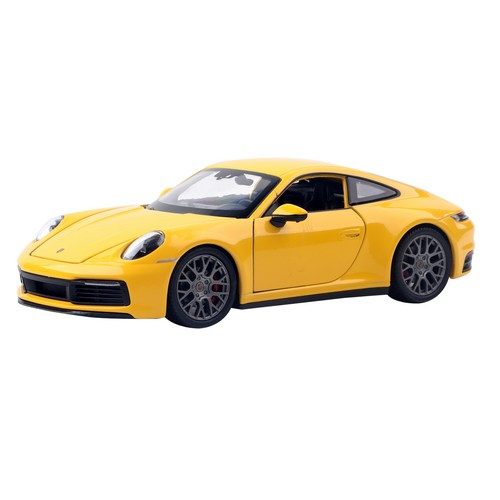 Welly Mini Car Porsche 911 Carrera 4S 1:24 Diecast, Yellow | eBay