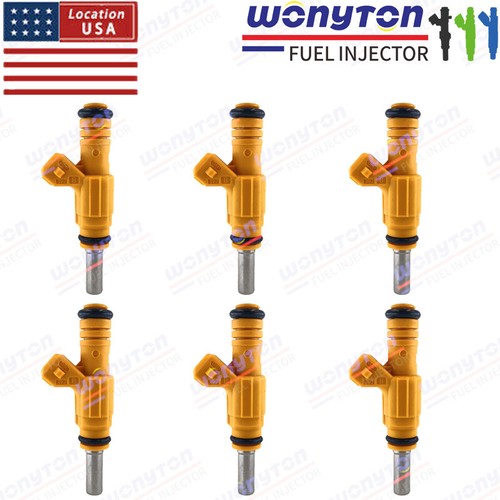 Set 6 Upgrade Bosc* Fuel Injectors For BMW X3 Z3 Z4 525i 325xi 1427240 ...