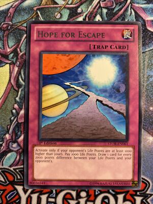 (AA) YUGIOH! HOPE FOR ESCAPE-RARE-STOR-EN063 VLP | eBay