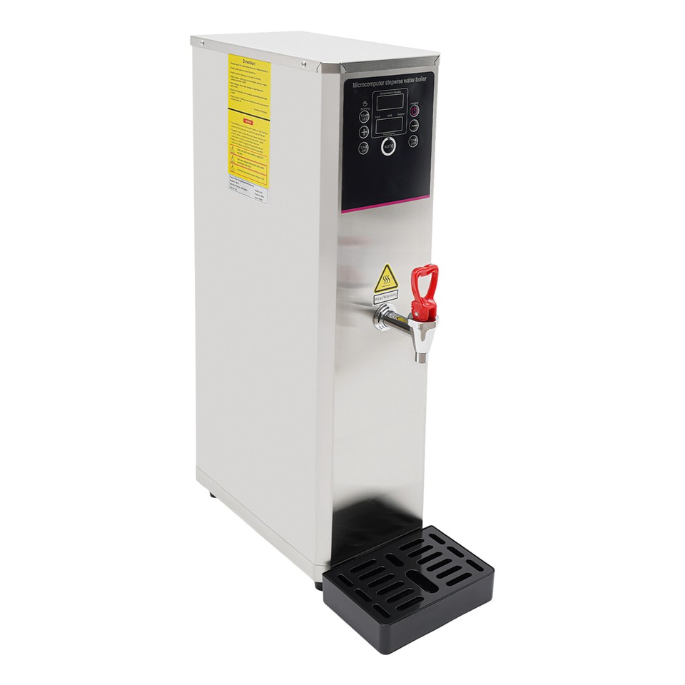 20L Commercial Water Boiler Electric Hot Water Dispenser 304 Stainless ...