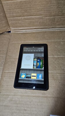 Amazon Kindle Fire D01400 | 8GB, Wi-Fi 7in - Black | eBay