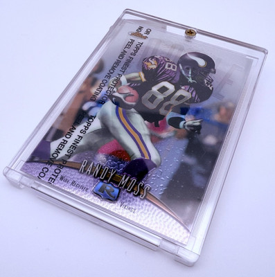 1998 Topps Finest Randy Moss RC #135 Rookie Card – HOF WR – Vikings NFL ...