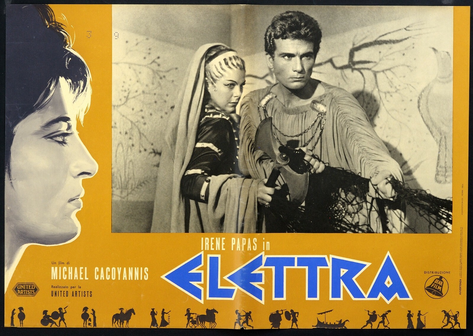ELETTRA Elektra - Ηλέκτρα - Electre IRENE PAPAS, CACOYANNIS, FOTOBUSTA ...