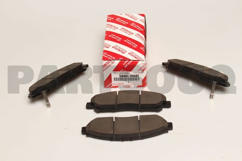 0446526440 Genuine Toyota PAD KIT DISC BRAKE 04465-26440 | eBay