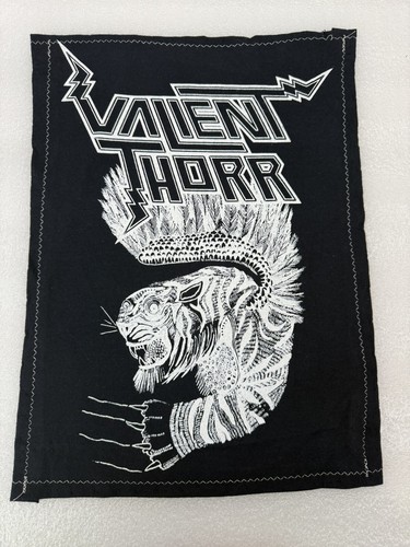 VALIENT THORR Band Vintage Back Patch NOS | eBay
