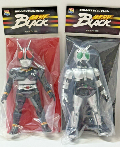 Medicom Japan Kamen Rider Black shadow moon 1st ver Vinyl Figure Sofubi ...