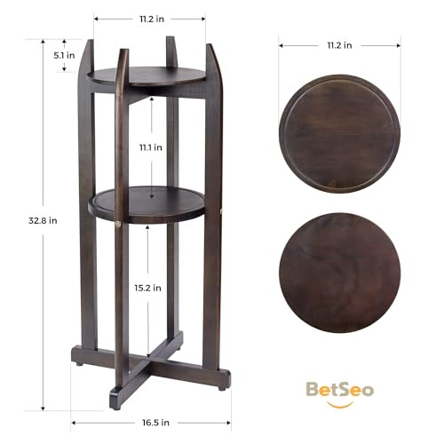 Natural Solid Wood Water Dispenser Stand (32.8"Hight-11.2"Wide) Ceramic ...