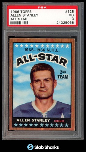 1966 TOPPS #128 ALLEN STANLEY ALL-STAR PSA 3 | eBay