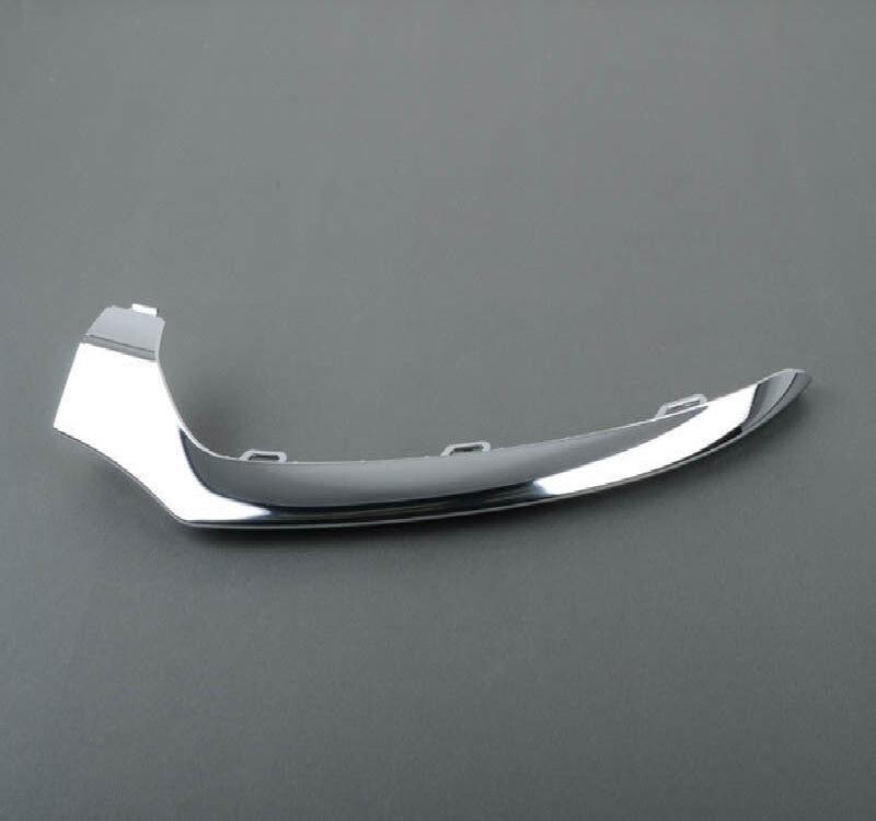 Mercedes-Benz W205 Front Bumper Lower Lip Chrome Trim Left Genuine ...
