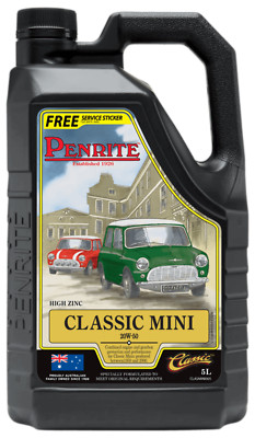 CLASSIC MINI OIL- 20W-50- PENRITE - 5 LITRE | eBay Australia