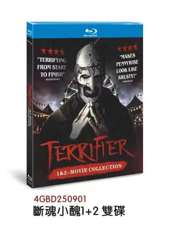 Terrifier 1-2-3 Film 3-Disc All Region Box Set | eBay