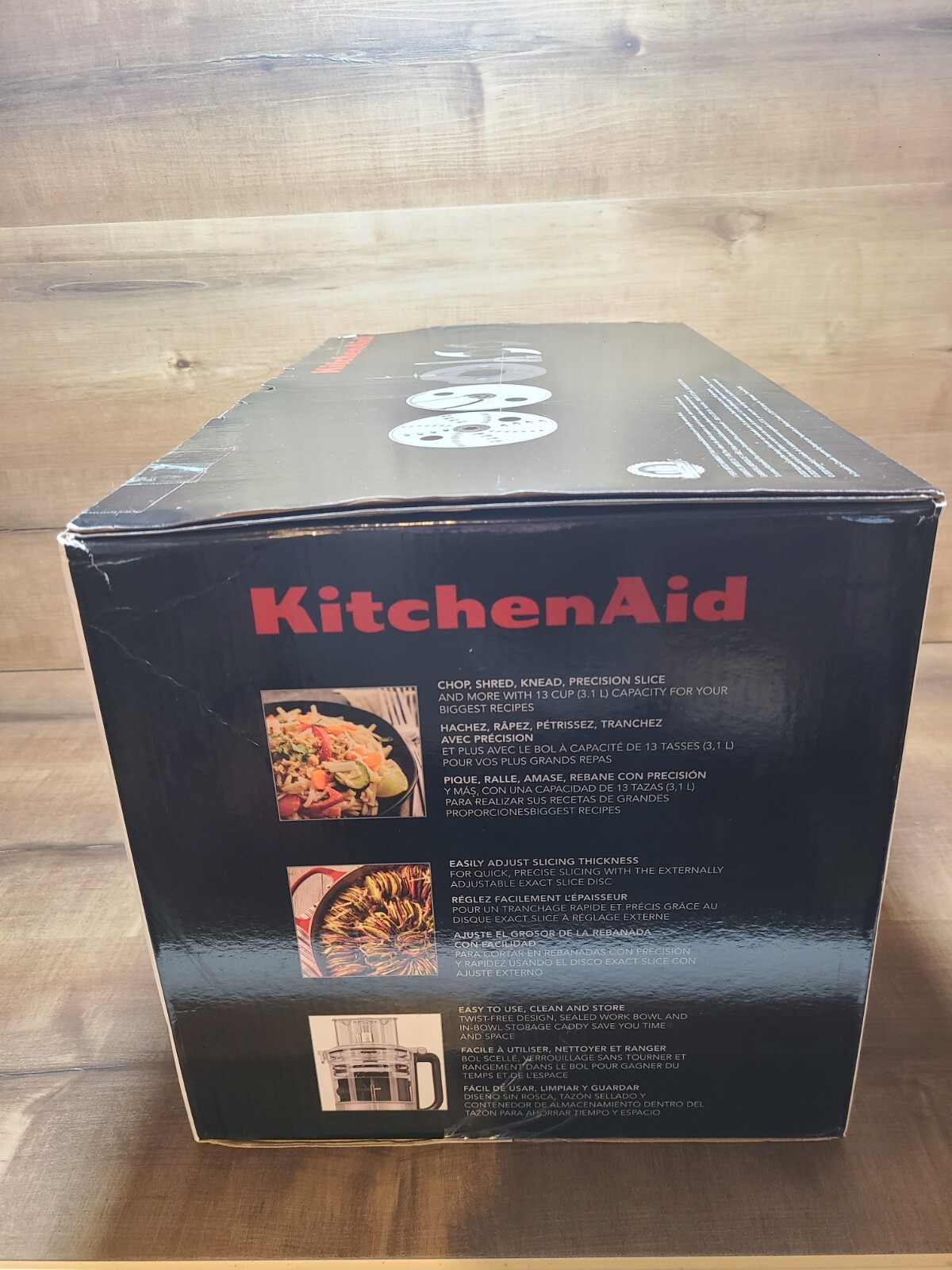 KitchenAid 13-Cup Food Processor - Red (KFP1318ER) for sale online | eBay