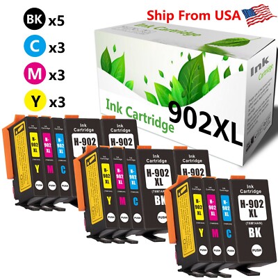 14PK HP 902 Ink Cartridge Office Jet Pro 6954 Pro 6975 Printer | eBay