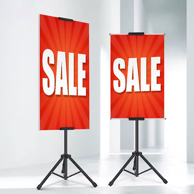 1 pack，Double-side poster foam sign Holder stand for board floor ...