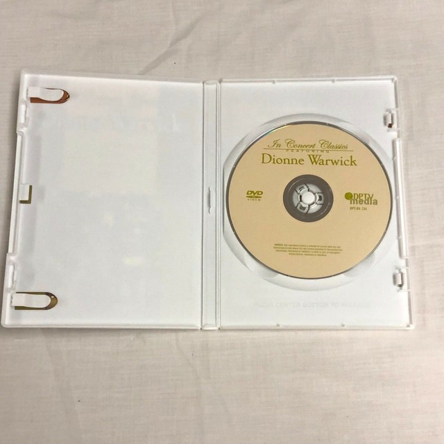 In Concert Classics featuring Dionne Warwick (DVD, 2005) for sale ...