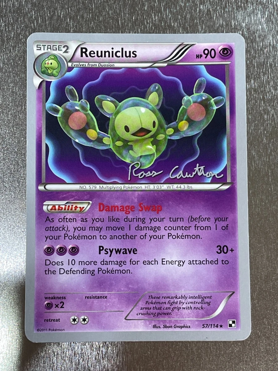 Pokemon Reuniclus Card