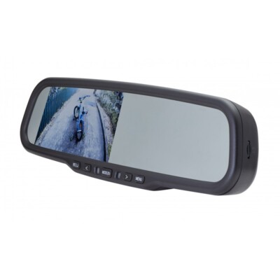 EchoMaster Universal Rearview Mirror Replacement with 4.3" Monitor ...