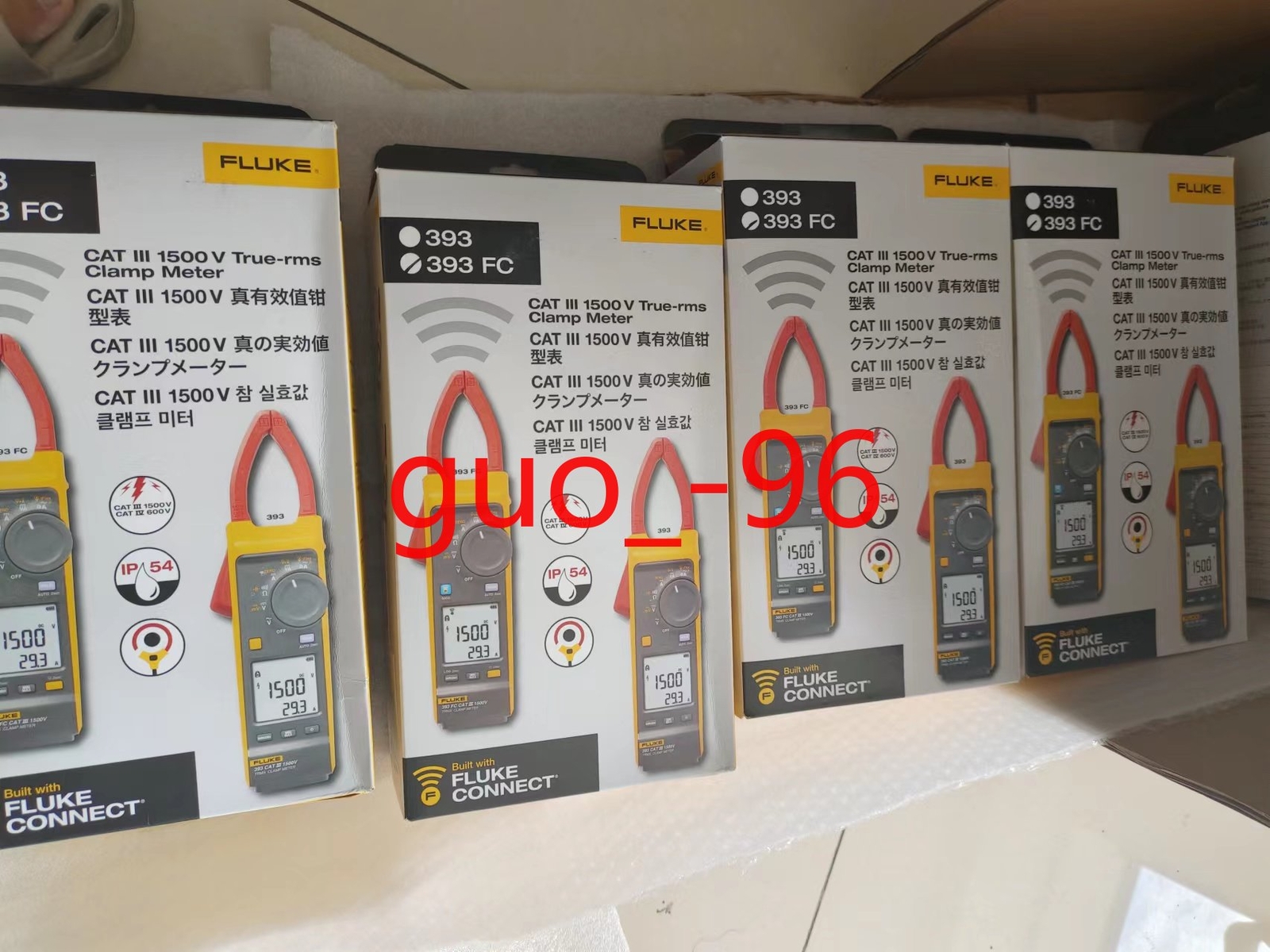 1PC Fluke 393FC DC voltage 1500V AC and DC clamp meter 393 FC | eBay
