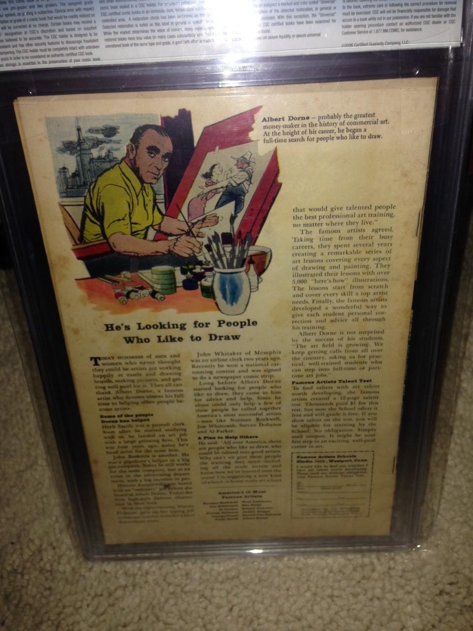 2 mylars - 14-3/4 x 22-3/4 Mylar Sleeves for ORIGINAL ART! Comics ...