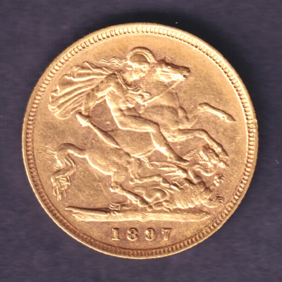 Australia. 1897 Sydney - Half Sovereign.. Part Lustre.. gVF | eBay