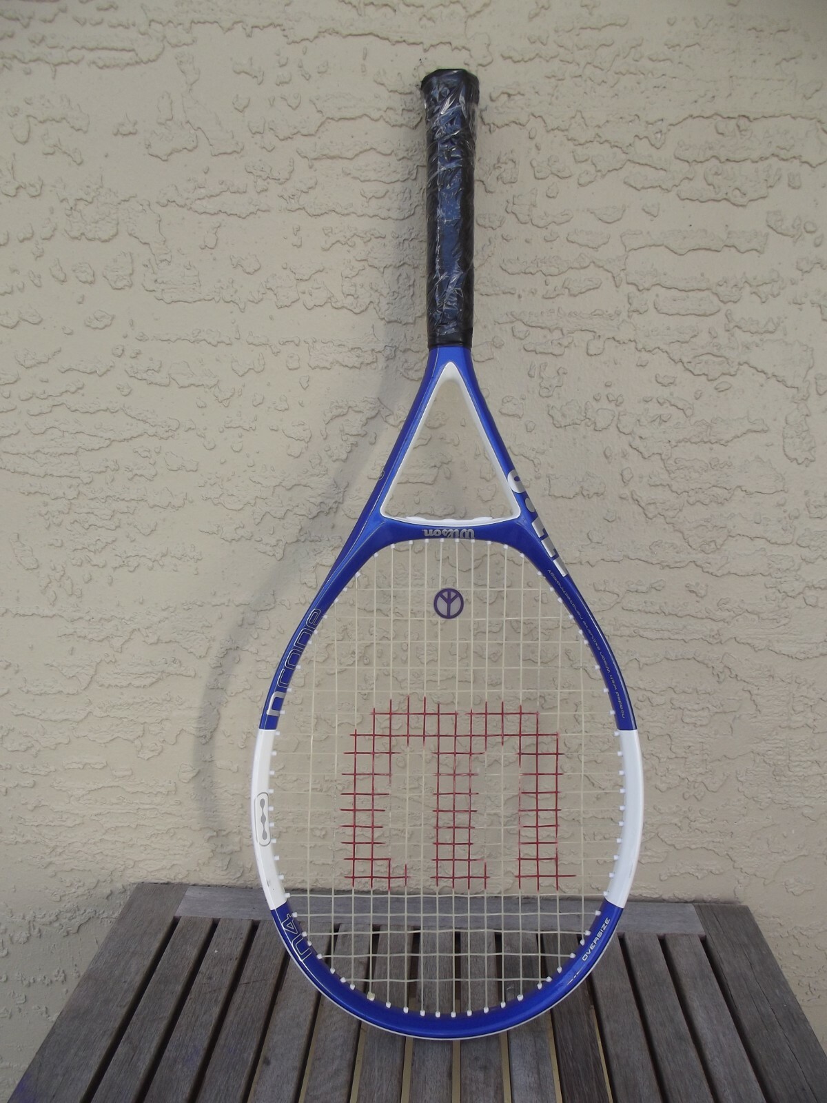 Wilson NCode N4 OS 110 sq in Tennis Racquet 4 3/8 Super needs wrap Free ...