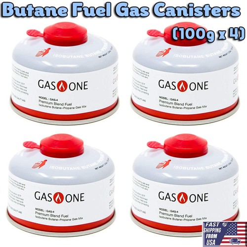 12 Pack GasOne Butane Fuel Gas Canisters Portable Camp Camping Stove ...