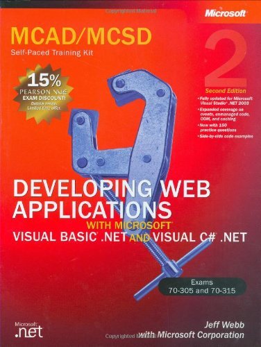 MCAD/MCSD Self-Paced Training Kit: Developing Web Applications w 9780735619272 | eBay